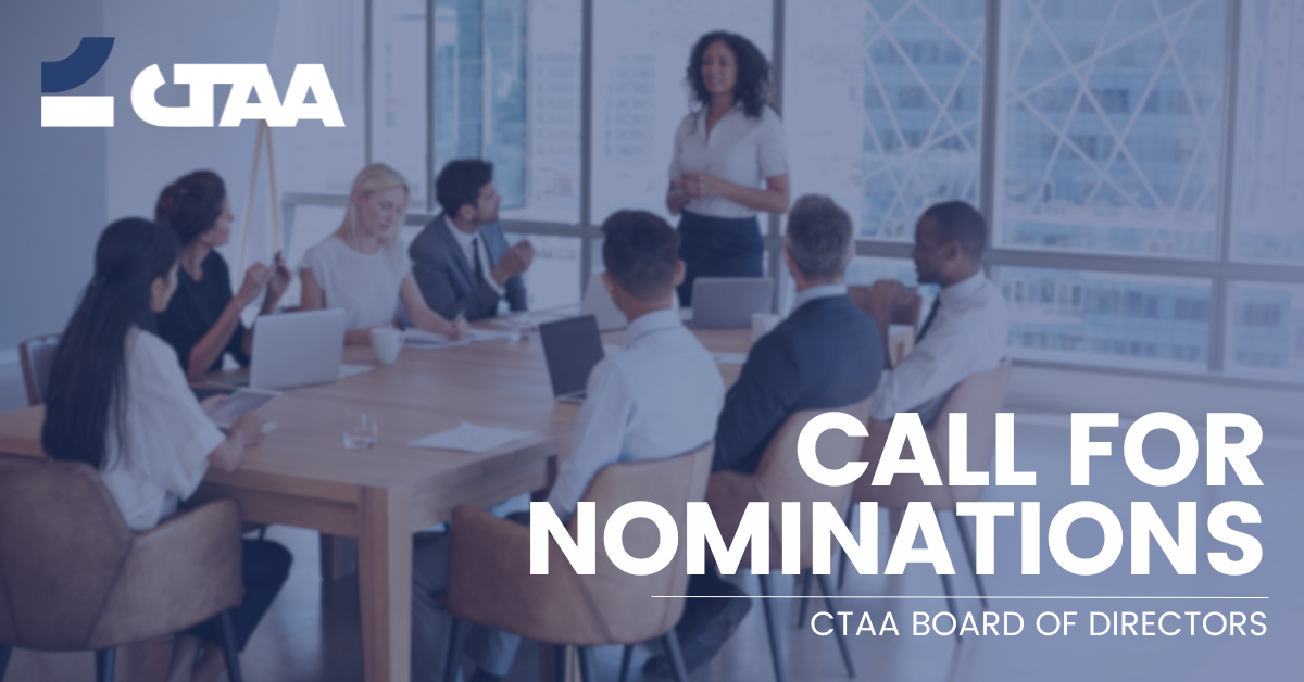 Call for Nominations - CTAA Board of Directors